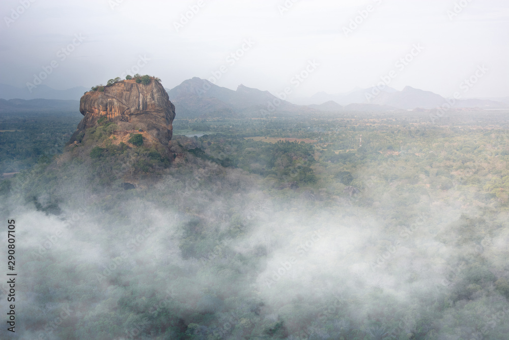 Sigiriya lion rock fortress, Sri Lanka Stock Photo | Adobe Stock
