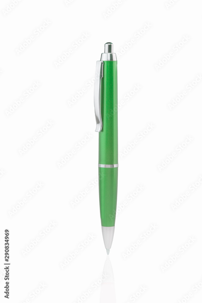 green regular pen Stock Photo | Adobe Stock