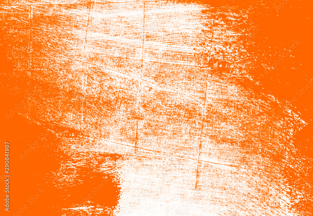 orange white paint brush strokes background Stock Illustration | Adobe ...