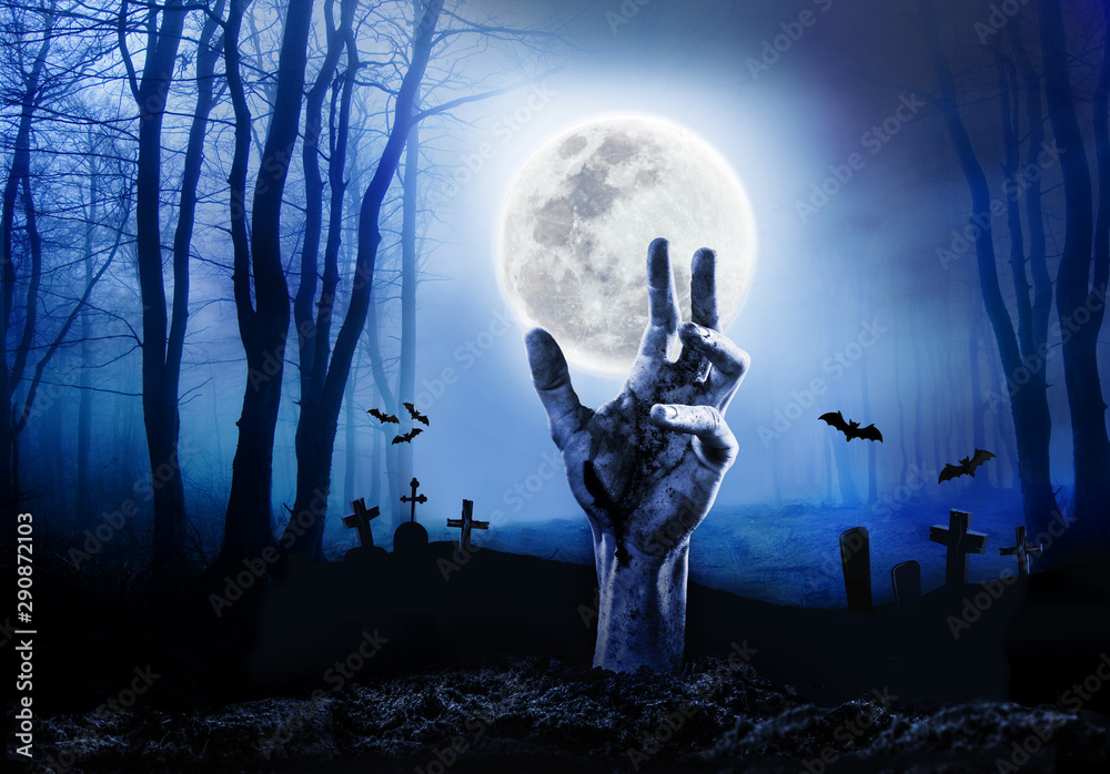 Zombie Hand Graveyard