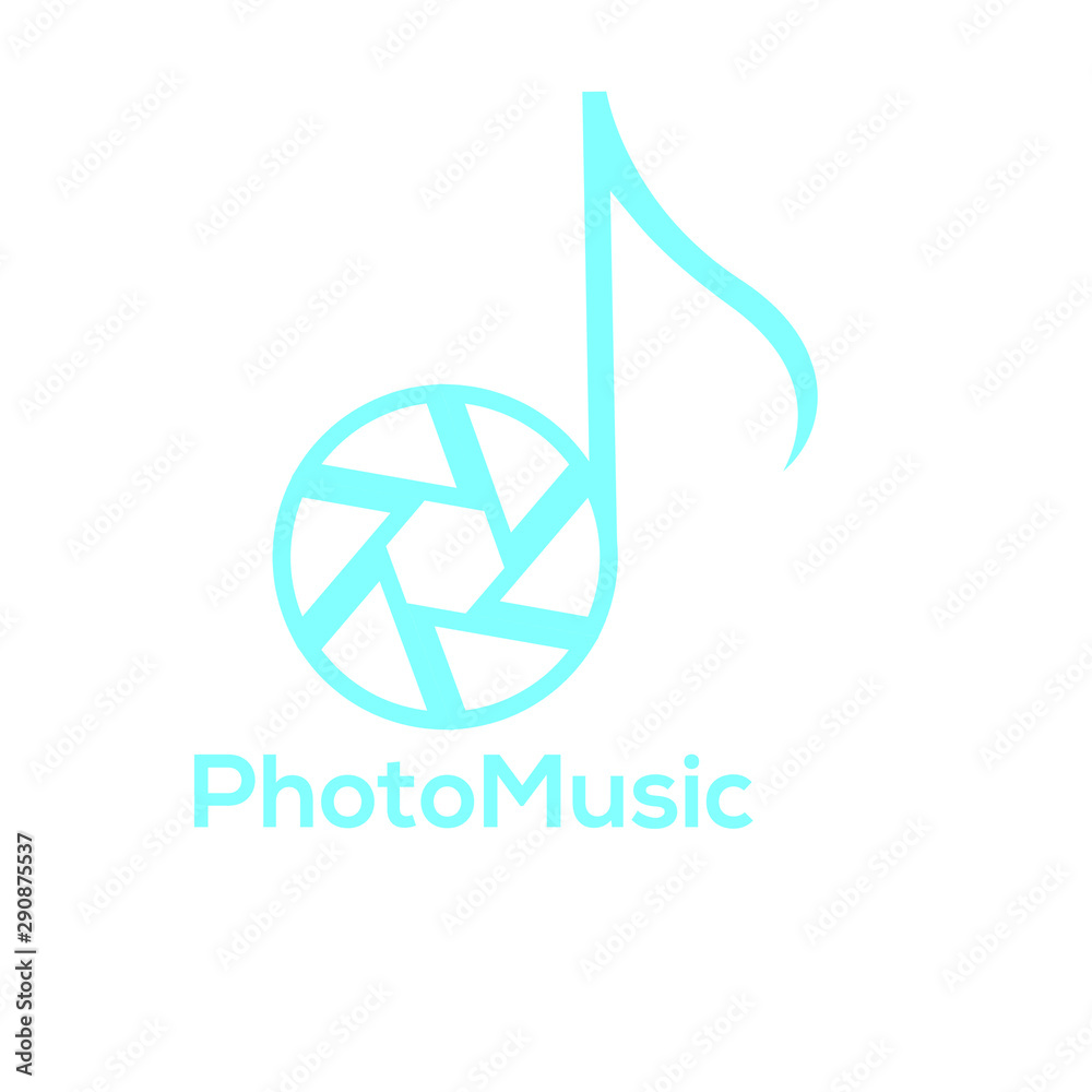 Music logo icon vector design . for music and sound logo template Stock ...