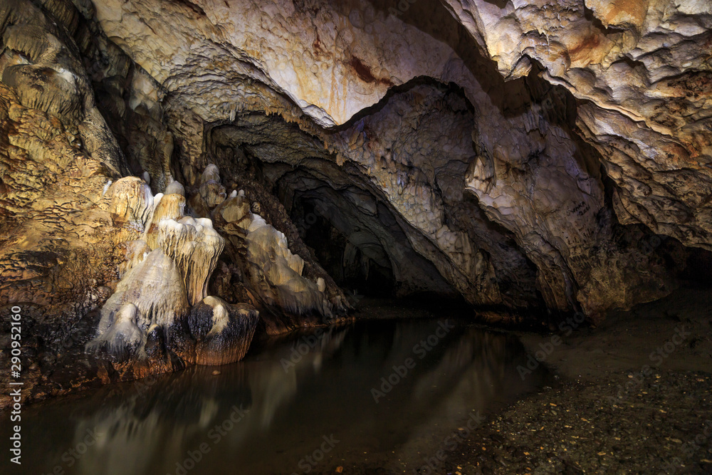 Cannibals Cave fiji largest cave in Fiji Stock Photo | Adobe Stock