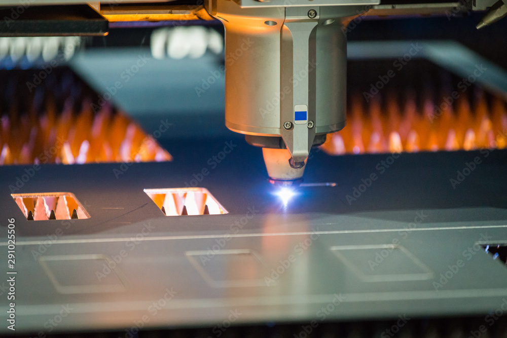 CNC Laser Cutter Stock Photo | Adobe Stock