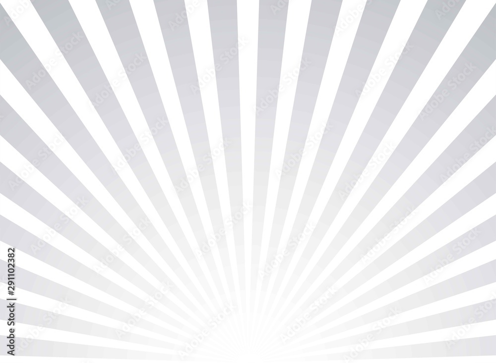 vintage sunlight background. silver grey burst background with white ...
