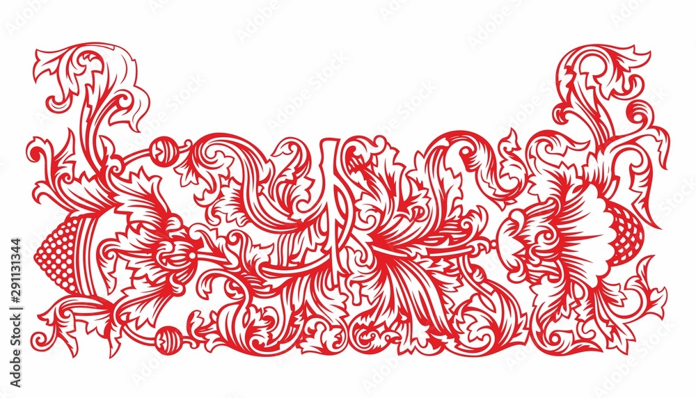 Book frontispiece title page decorative design in retro Soviet style ...