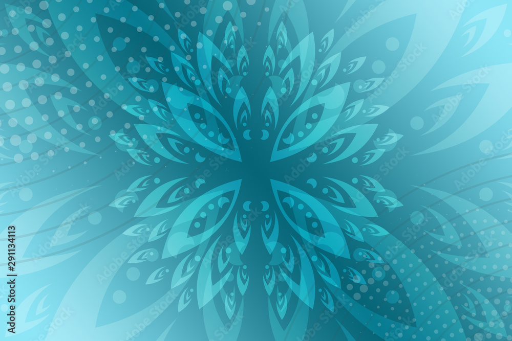 abstract, blue, wallpaper, light, design, illustration, fractal ...