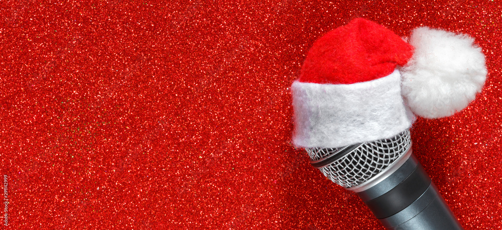 Christmas Karaoke Background