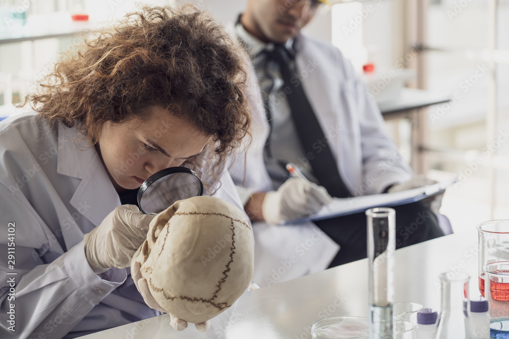 Team of Medical Research Scientist Conducts Experiments in Laboratory ...