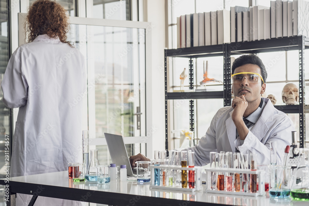 Team of Medical Research Scientist Conducts Experiments in Laboratory ...
