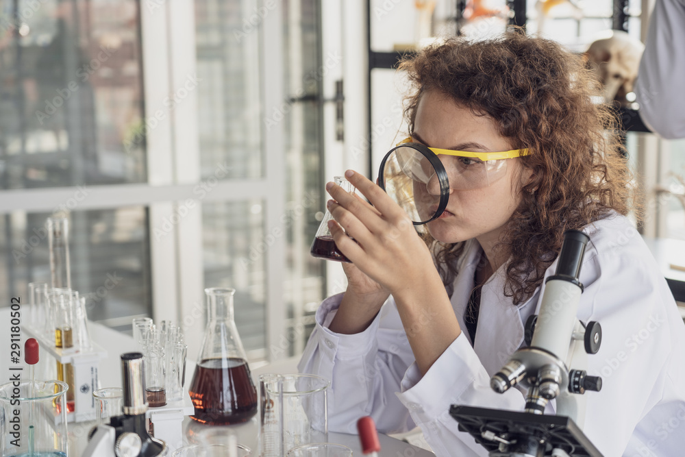 Team of Medical Research Scientist Conducts Experiments in Laboratory ...