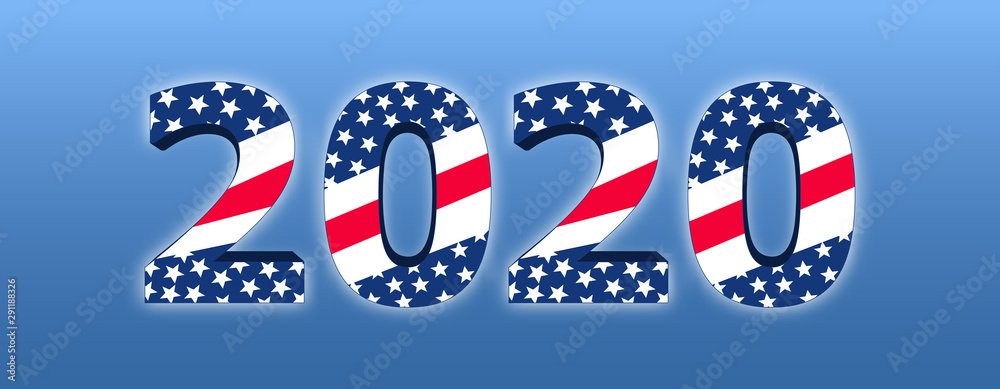 2020 United States of America Presidential Election. Vote 2020 USA ...