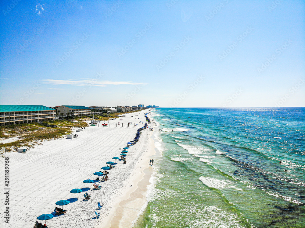 Destin Florida By Drone Stock Photo | Adobe Stock