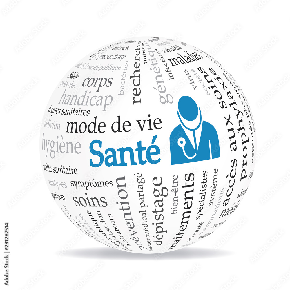 Logo Santé. Stock Vector | Adobe Stock