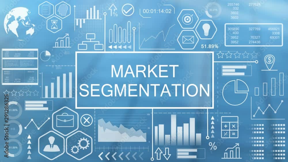 market segmentation, Animated Typography Stock Video | Adobe Stock