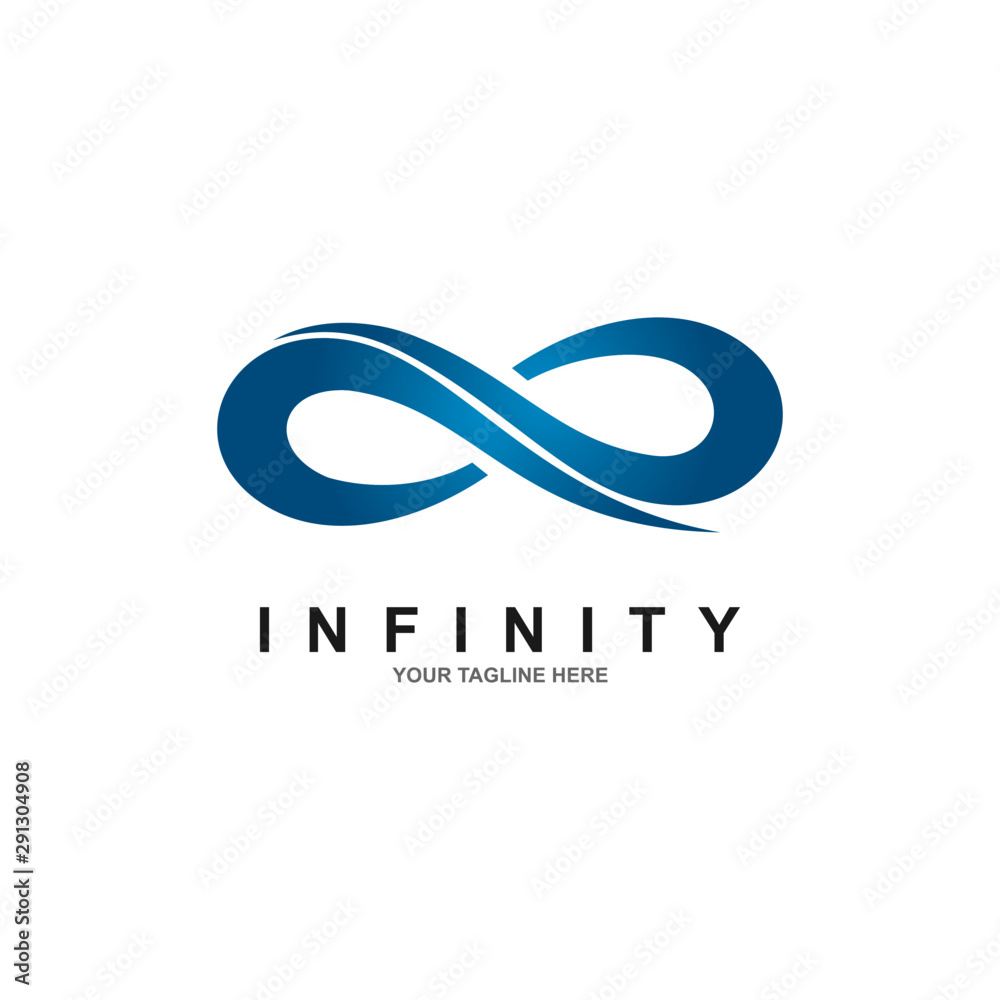 Infinity symbol limitless logo design vector template Stock Vector ...