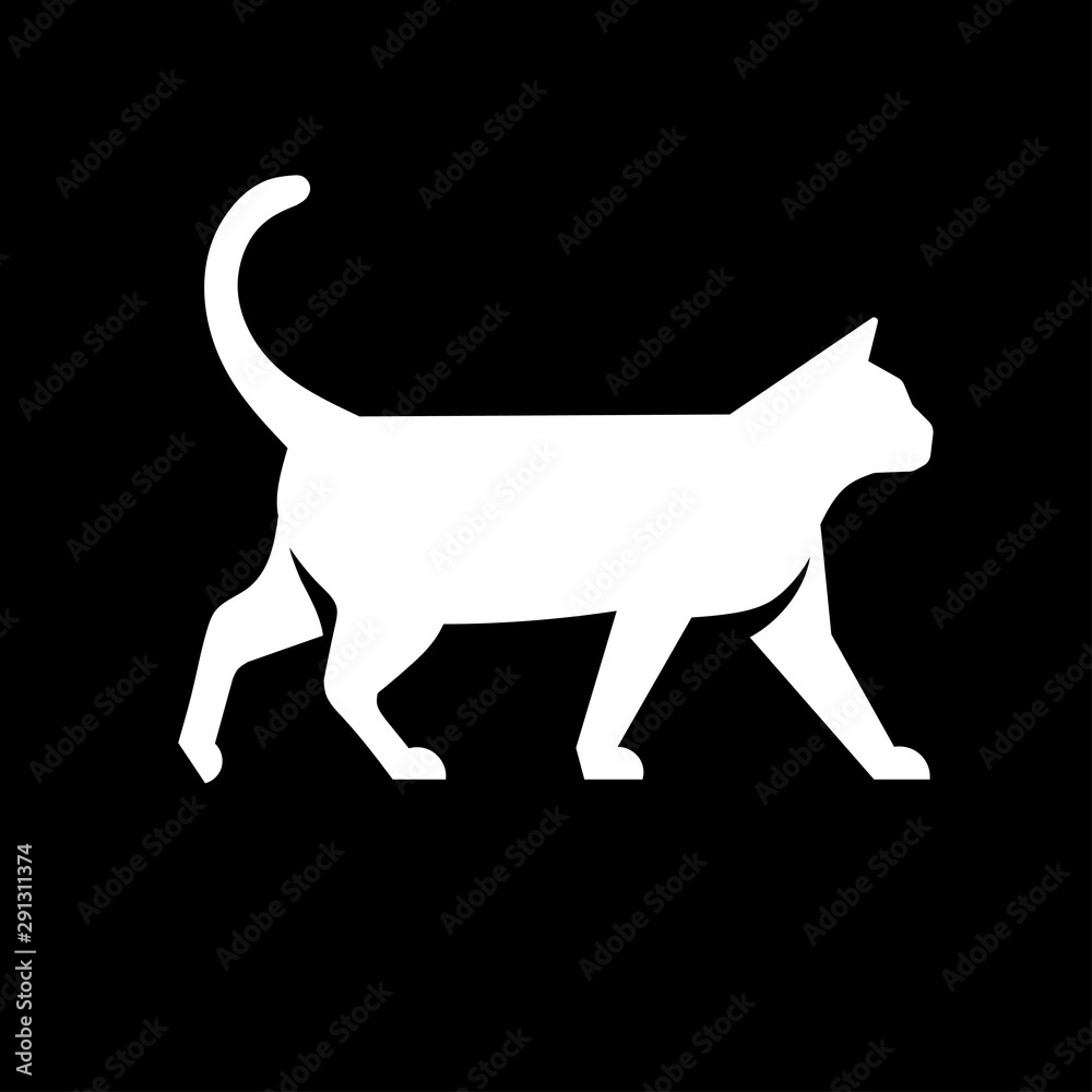 Simple Cat Silhouette