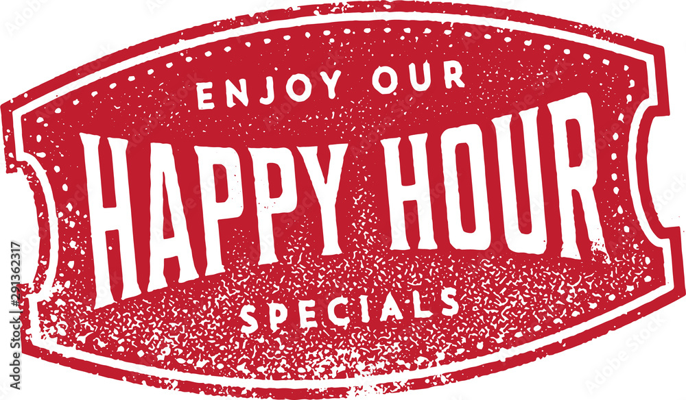 Happy Hour Sign