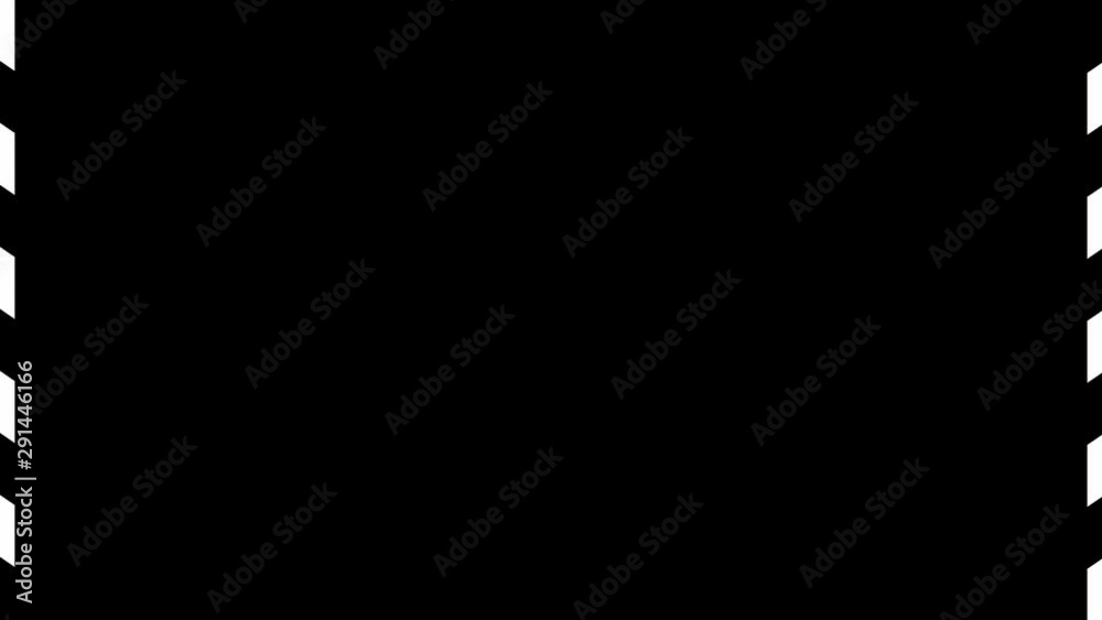 Wave transition reveal sweep effect with simple black and white color ...