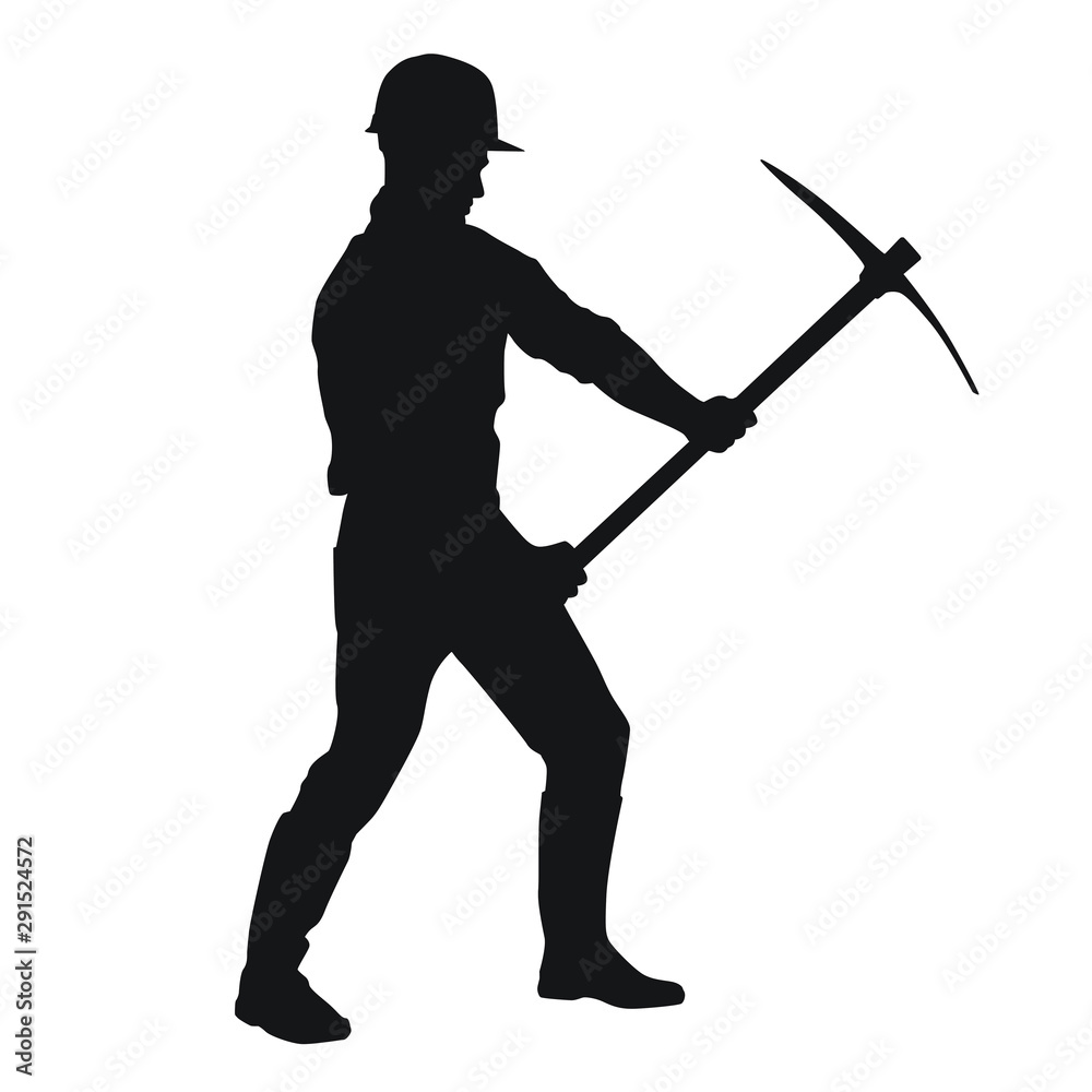 Pickaxe Silhouette