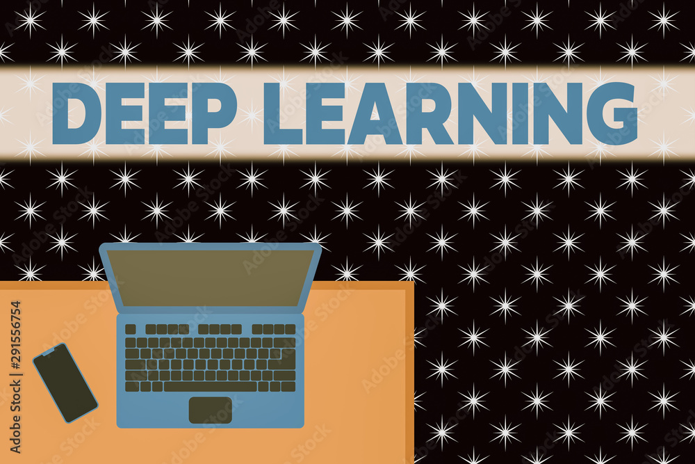 Word writing text Deep Learning. Business photo showcasing Hierarchical ...