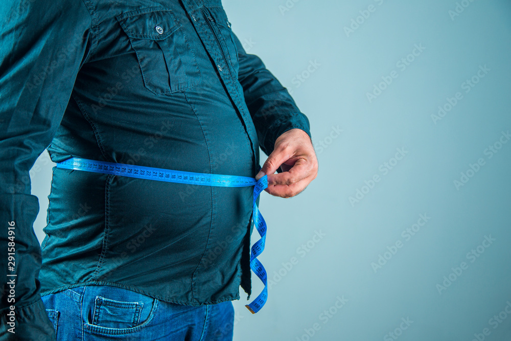fat man Stock Photo | Adobe Stock
