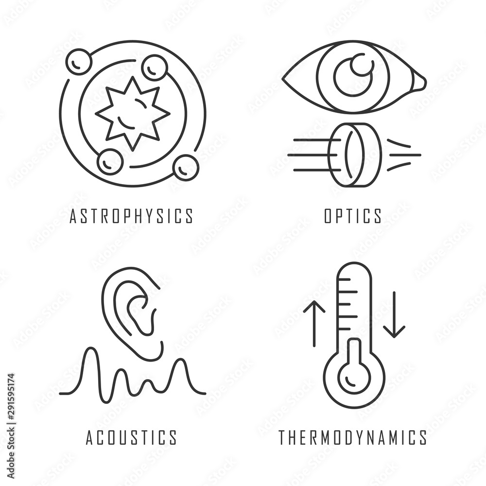 Astrophysics Symbols