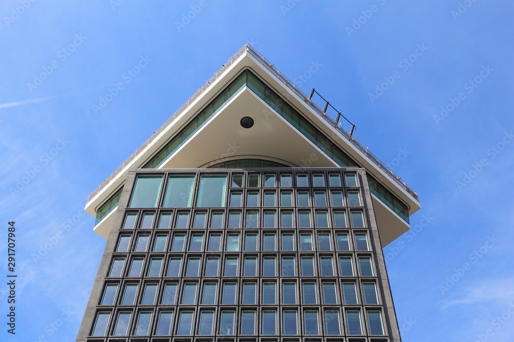 AMSTERDAM, NETHERLANDS - JULY 9, 2017: A'Dam Toren building in ...