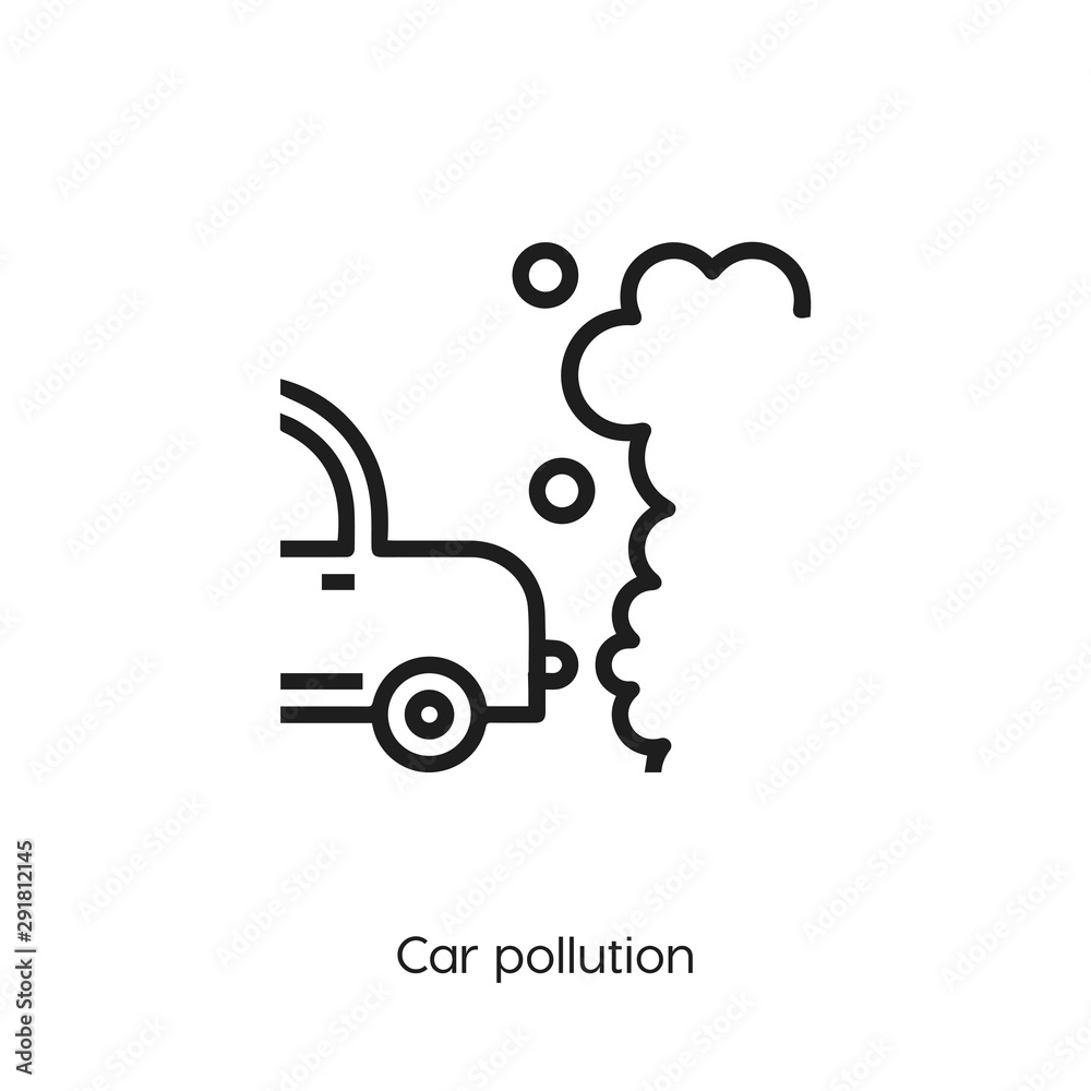 Car Pollution Drawing