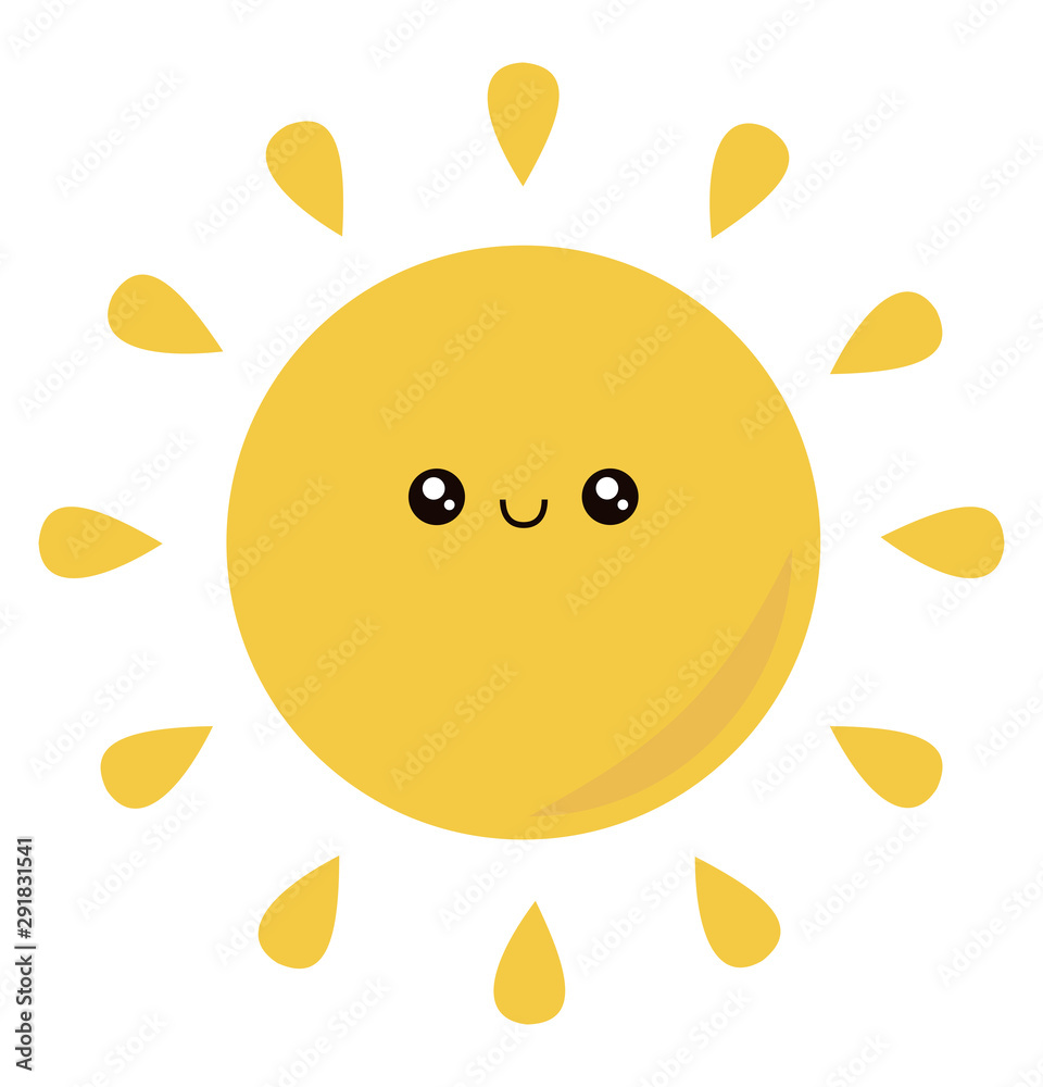 Cute Sun Vector