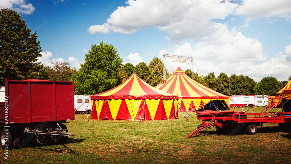 Circus tent. Stock Photo | Adobe Stock