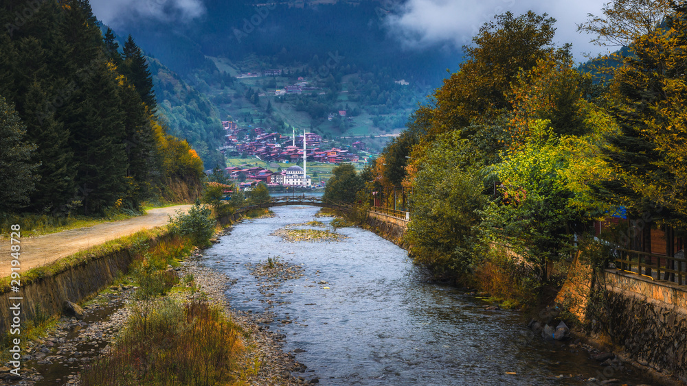 One of the most beautiful tourist places in Trabzon,Turkey. Uzungol - a ...