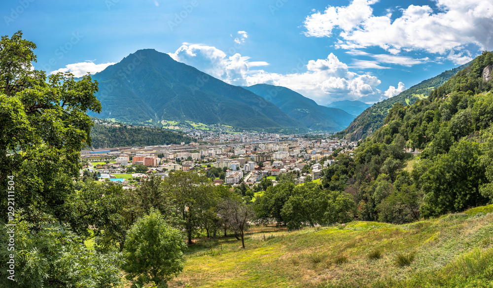 Brig, Brig-Glis, Suiza Stock Photo | Adobe Stock