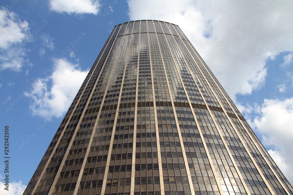 PARIS - JULY 24: Tour Montparnasse skyscraper on July 24, 2011 in Paris ...