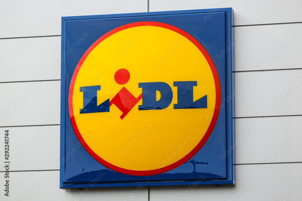 LIDL Logo Stock Photo | Adobe Stock
