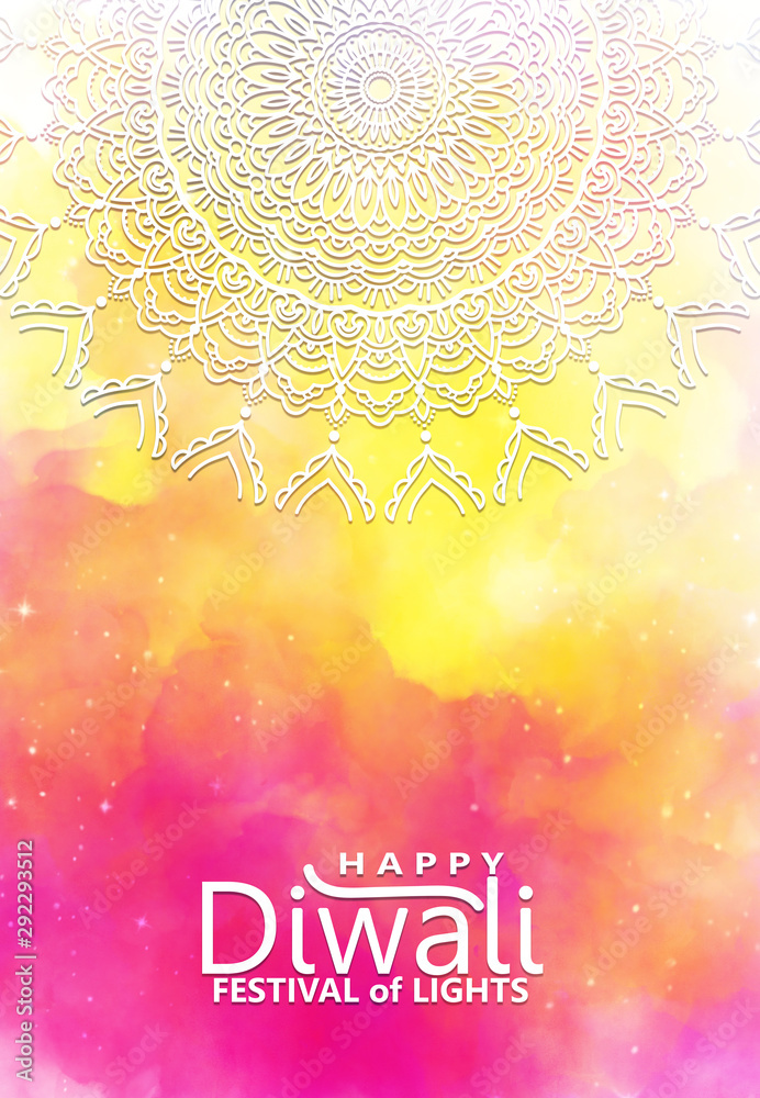 Happy Diwali Painting