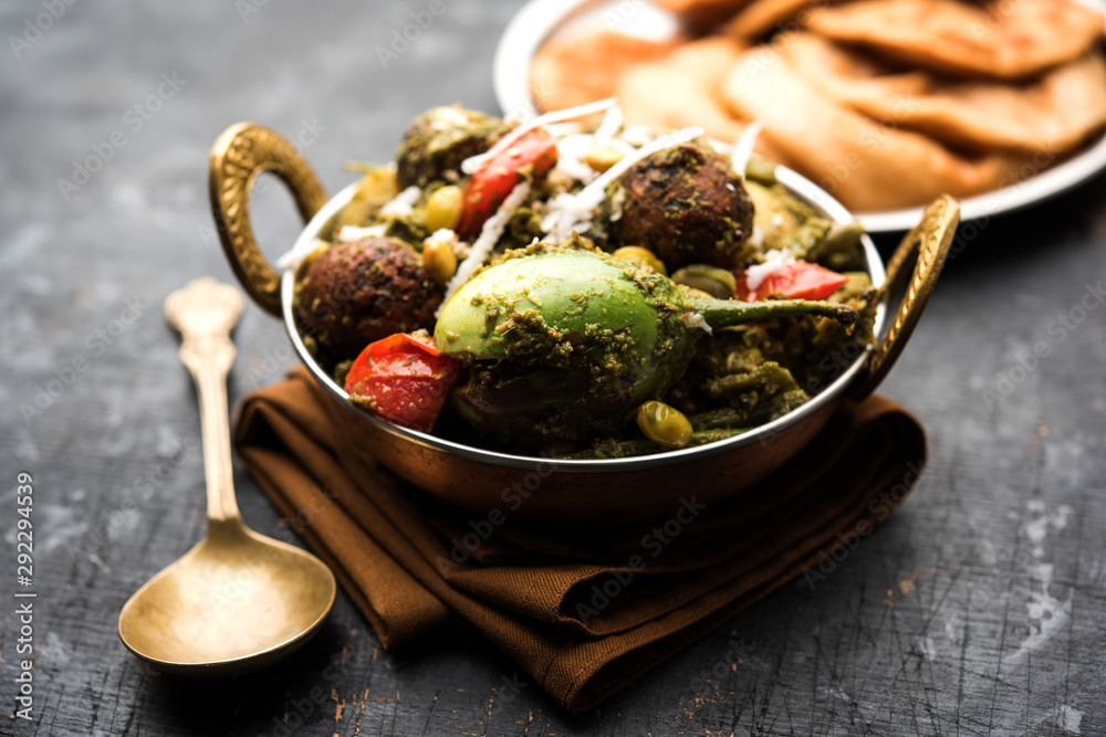 Undhiyu is a Gujarati mixed vegetable dish, specialty of Surat, India ...