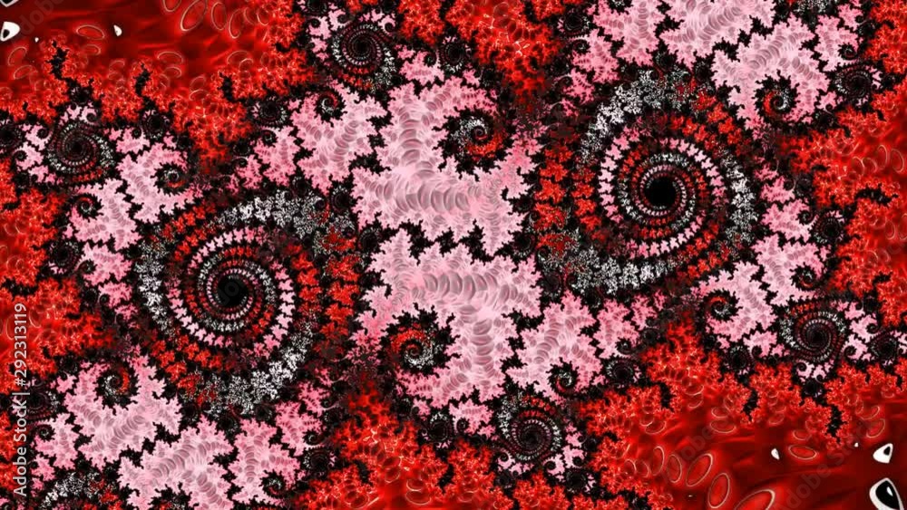 Fractals loops are infinitely complex patterns that are self-similar ...