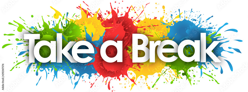 Take A Break In Splashs Background Stock Illustration Adobe Stock