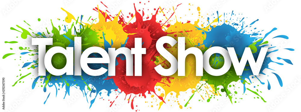 Talent Show in splash’s background Stock Illustration | Adobe Stock