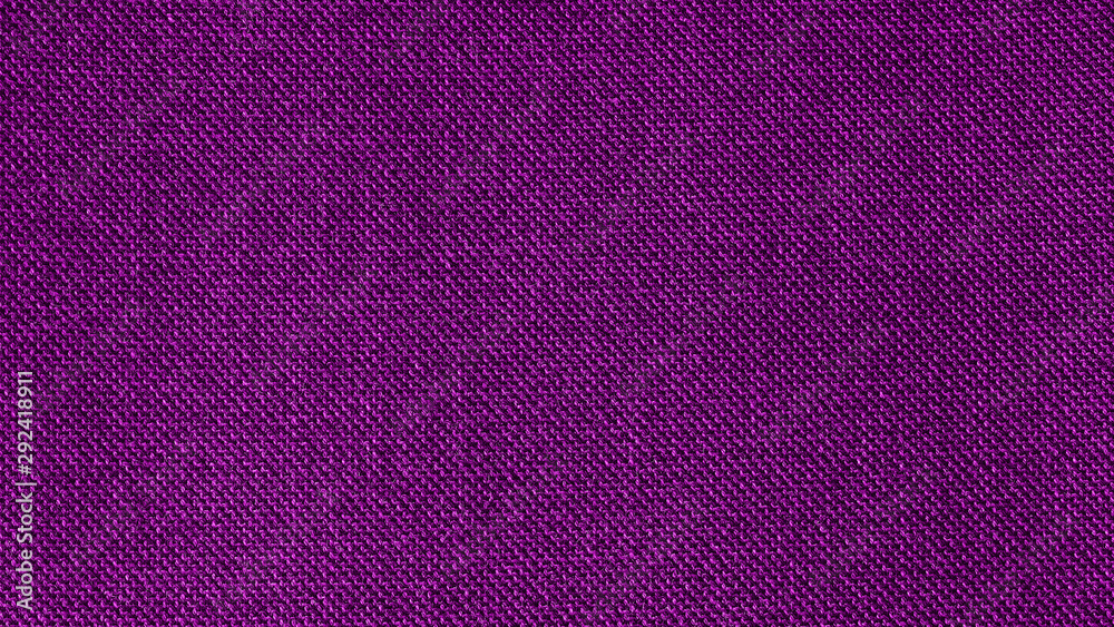 Blank purple woven fabric background. Textile material texture. Closeup ...