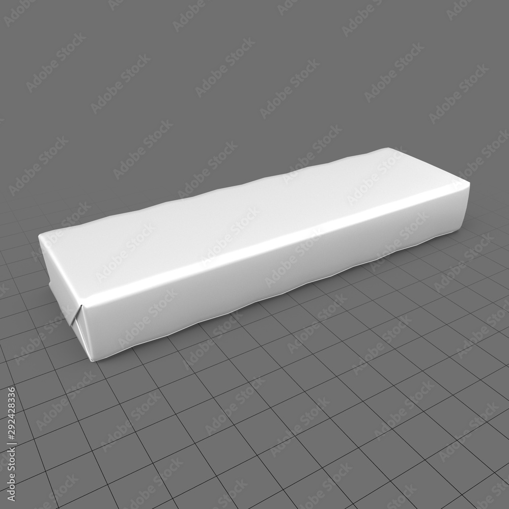 Chewing gum package 3 Stock 3D asset | Adobe Stock