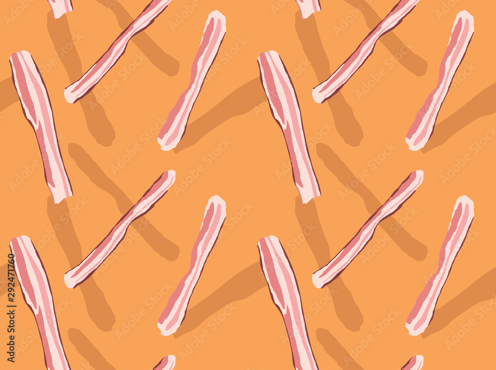 Bacon Strips Wallpaper