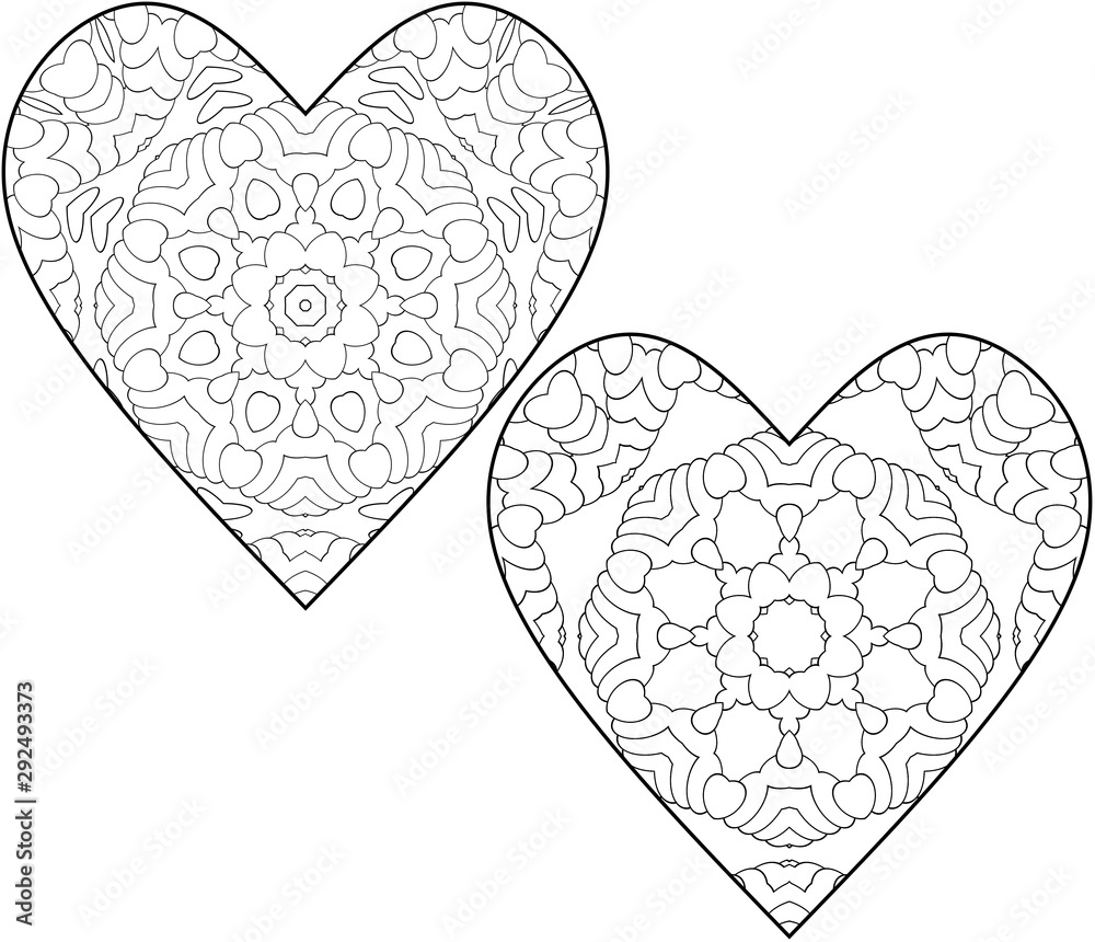 Simple Geometric Patterns Coloring Pages For Kids