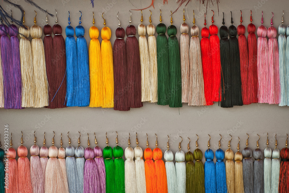 Handmade Thread Earrings