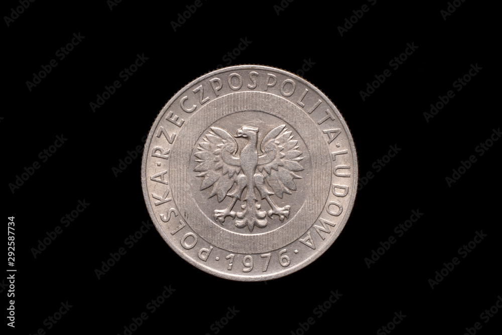 Polish People's Republic, Polska Rzeczpospolita Ludowa old 20 zloty ...