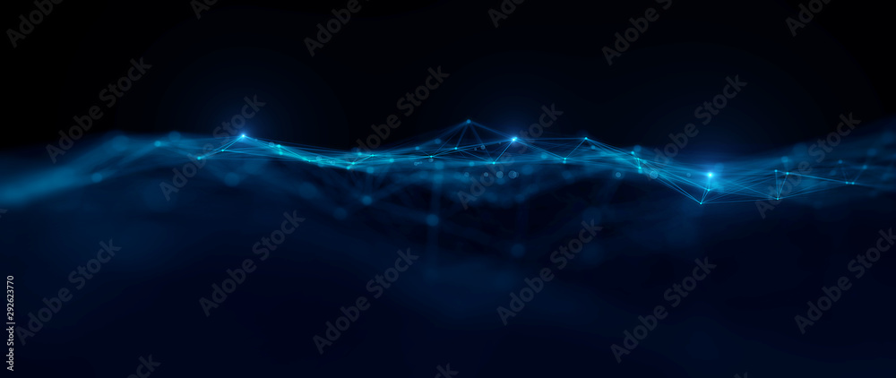 Block chain network/Block chain network concept , Distributed register ...