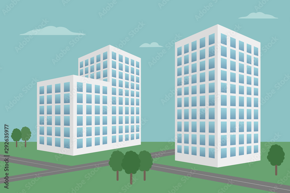 City Block Vector