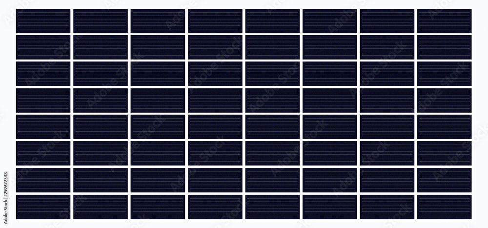 An illustration of a solar panel. Stock Illustration | Adobe Stock