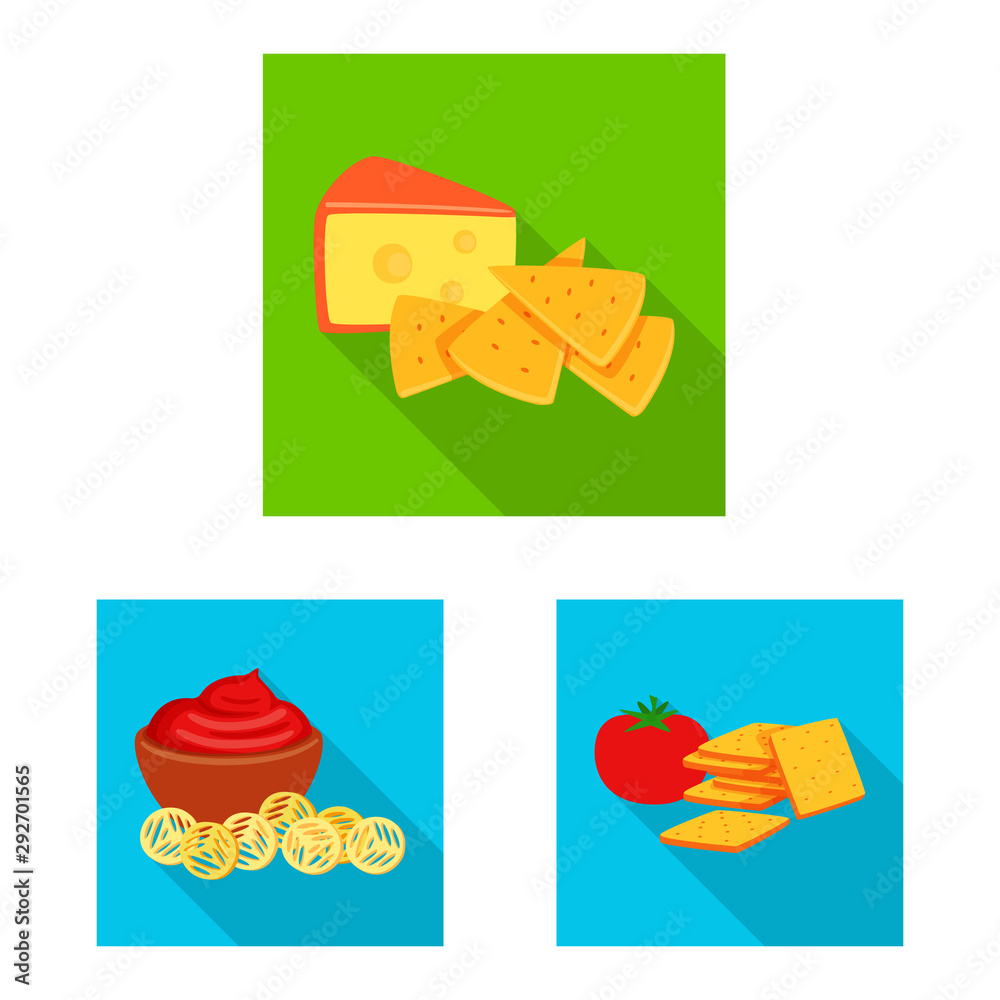 Vector illustration of taste and seasonin symbol. Collection of taste ...