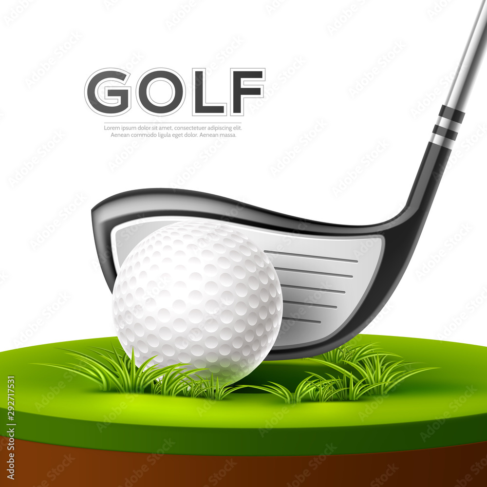 Golf Tournament Vector